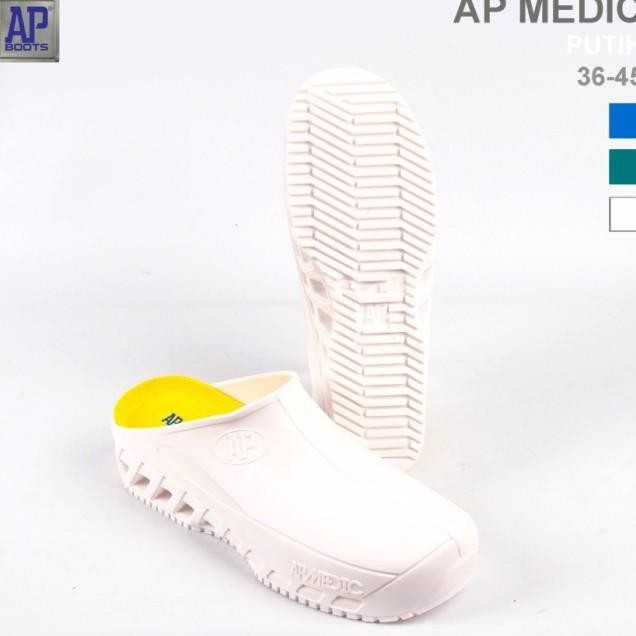 Jual Ap Boots Medic Sepatu Sandal Medis Karet Apd Nakes Klinik Sadal ...