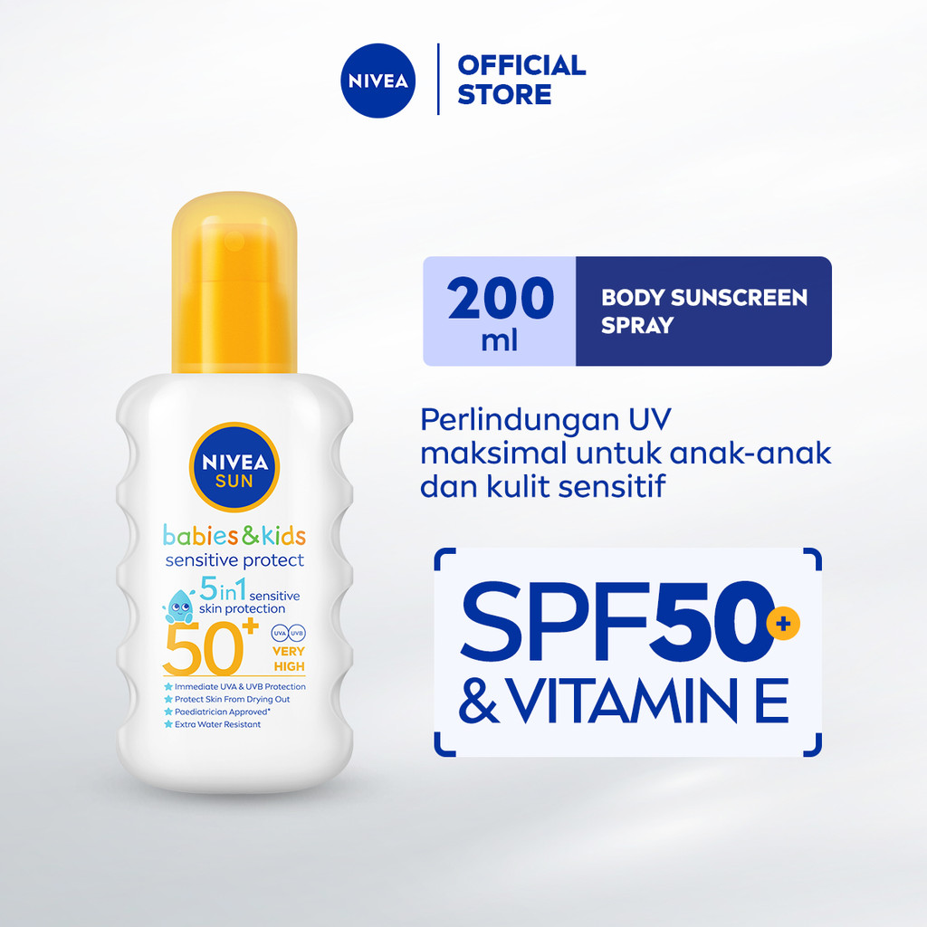 Jual NIVEA SUN KIDS Body Lotion SPF Extra Protect Ultra Sensitive SPF50 ...