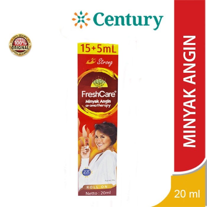 Jual FRESH CARE STRONG MERAH 15 + 5 ML ROLL ON 20ML | Shopee Indonesia