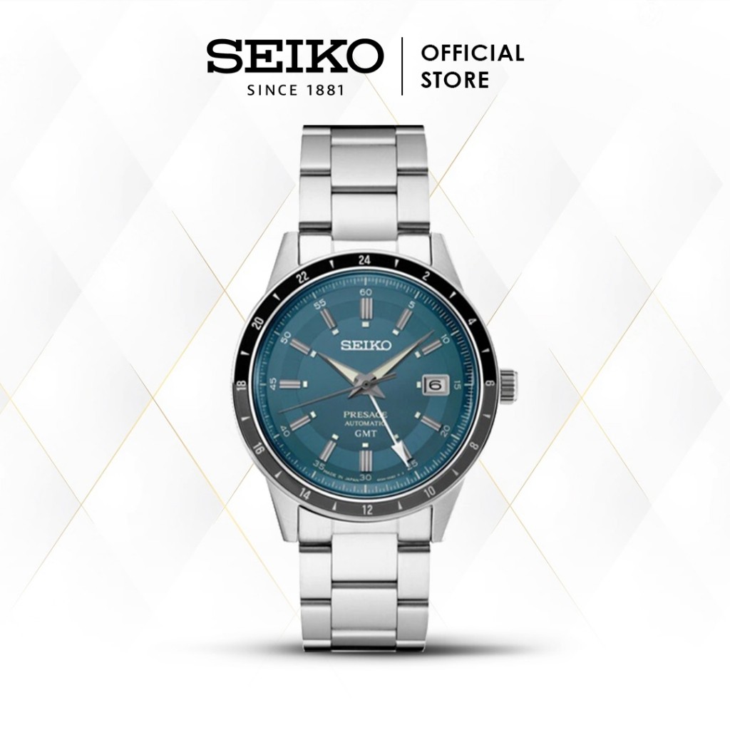 Jual Seiko Presage 60's Series SSK009J1 SSK009 Stainless Automatic GMT ...