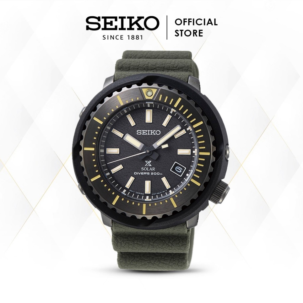 Jual Jam Tangan Pria Seiko Prospex Tuna Street Solar SNE543P1 Original ...