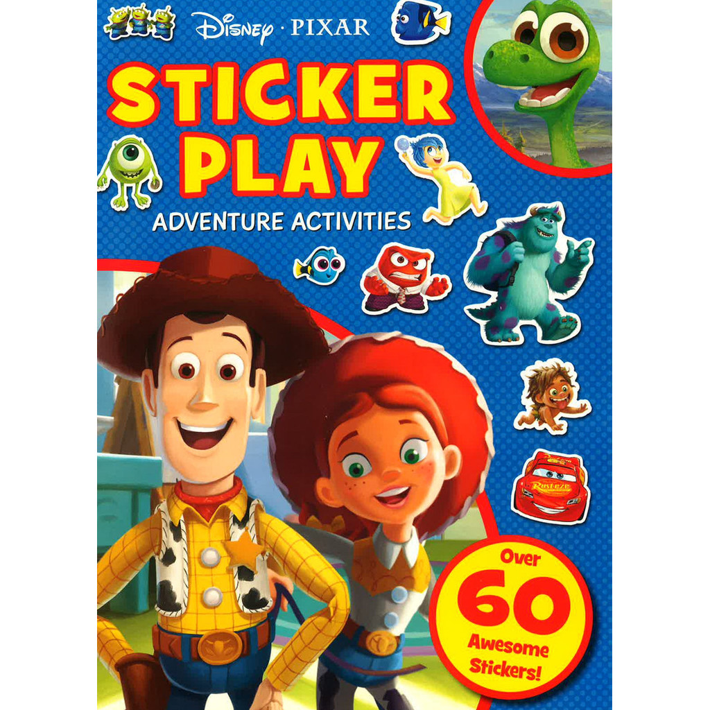 Jual ~STICKER PLAY DISNEY: DISNEY PIXAR MIXED: STICKER PLAY ADVENTURE ...