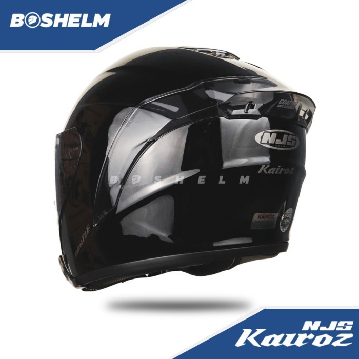 Jual Helm Njs Kairoz V2 Solid Helm Half Face Sni Terbaik | Shopee Indonesia
