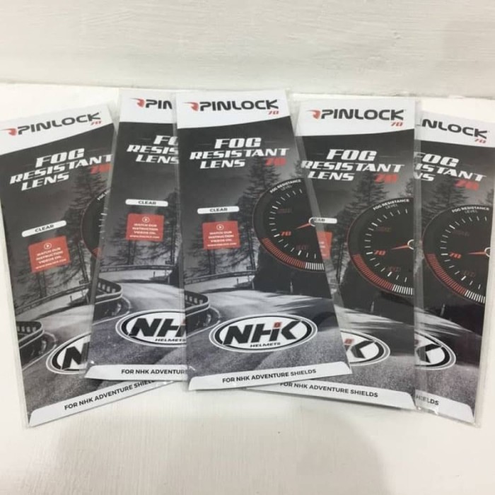 Jual Pinlock Nhk 70 Original Pin Lock Anti Fog Pelindung Embun Antifog Barangbaru | Shopee Indonesia