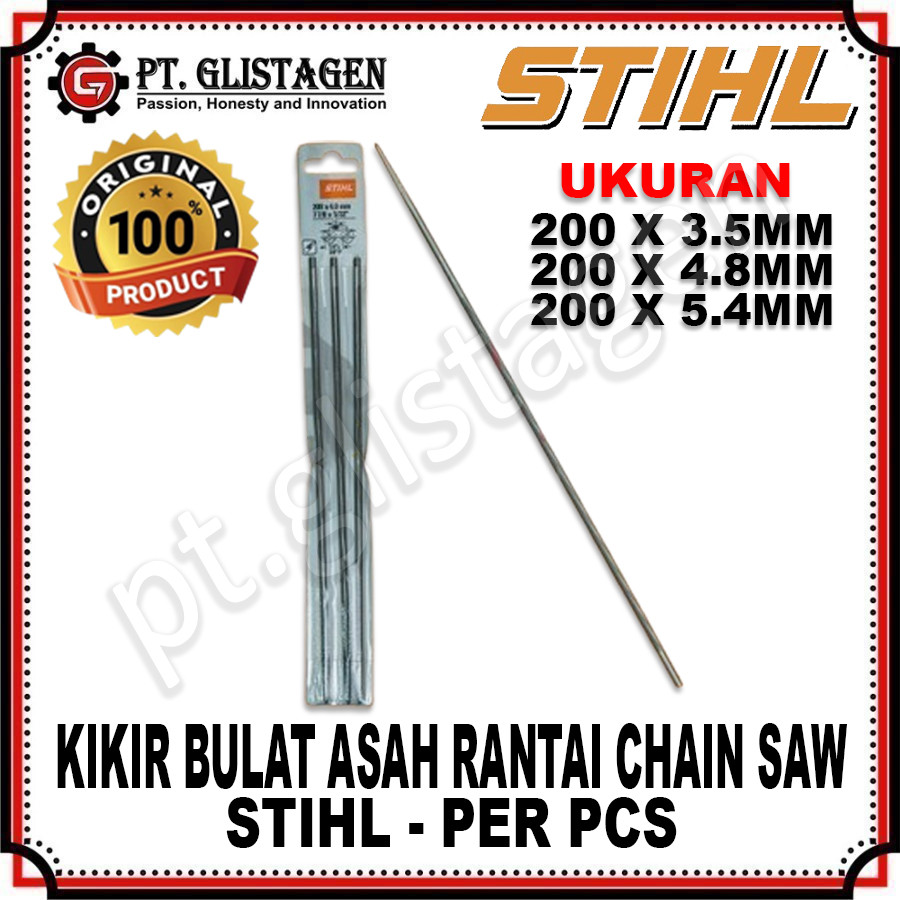 Jual STIHL Kikir Bulat Chainsaw Kikir Rantai Gergaji Chain Saw ORIGINAL ...