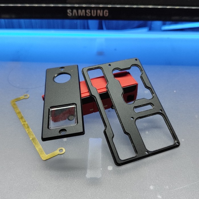 Jual Panel n backdoor san hitam doff texture original bawaan san ...