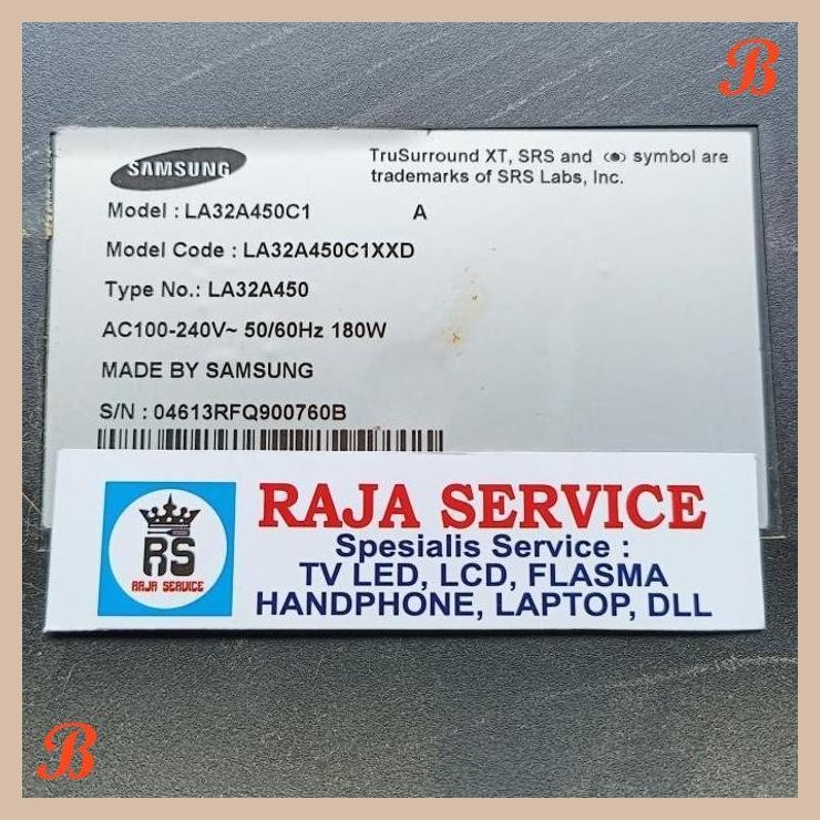 Jual | RJS | TCON TV SAMSUNG LA32A450 LA32A450C1 T-CON T CON TIKON ...