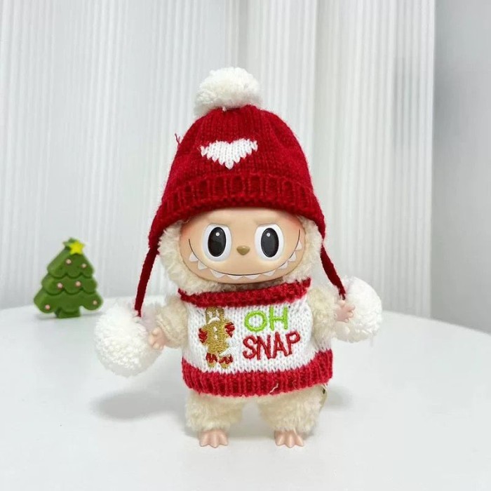 Jual Labubu Macaron - Baju Labubu Christmas Theme Edisi Natal Macaron ...