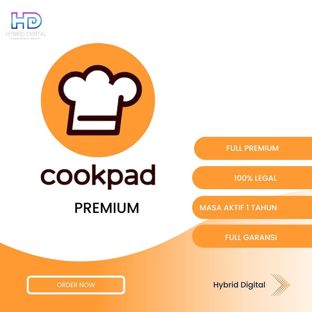 Jual Cookpad Premium 1 Tahun Termurah Bergaransi (Proses Cepat 10 ...