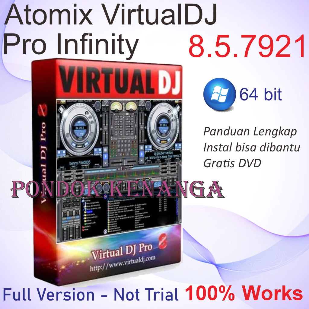 Jual Atomix VirtualDJ Pro Infinity - Full Version, Lifetime | Shopee Indonesia