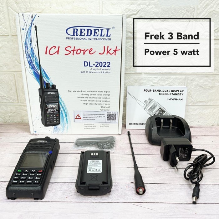 Jual Ht Redell Dl2022/Ht Redell Dl 2022/Ht 3Band Diskon | Shopee Indonesia