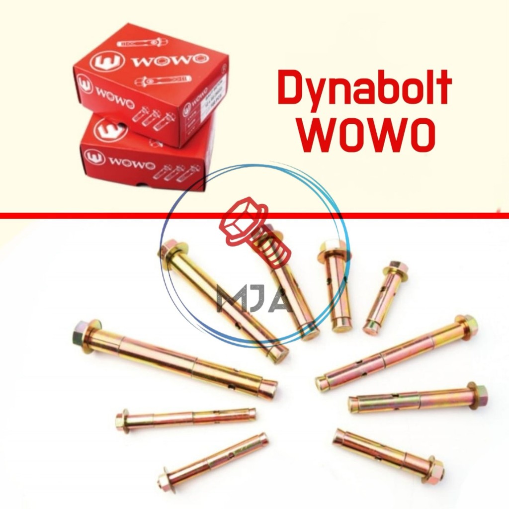 Jual DYNABOLT WOWO 10x50 BAUT BETON | Shopee Indonesia