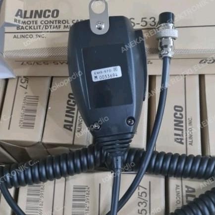Jual Extra Mic Ems-57 Mic Rig Dr-135 Hand Mic Alinco Dr135 Mik Ems57 | Shopee Indonesia