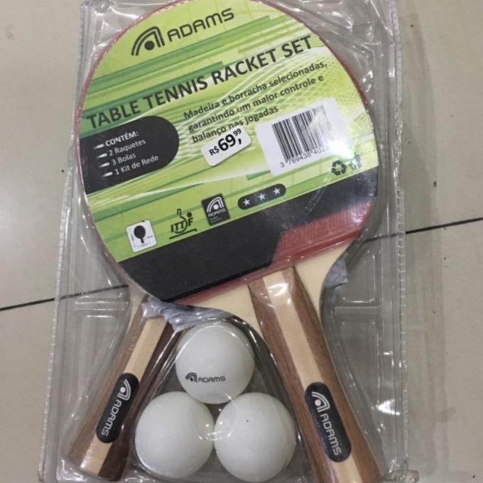 Jual Bat Pingpong Raket Tenis Meja Adams Original Set | Shopee Indonesia