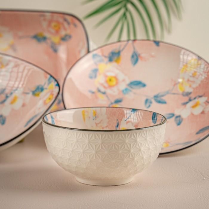 Jual Plate Ceramic Floral Design | Shopee Indonesia