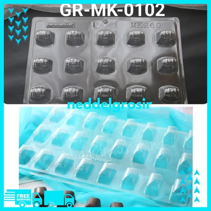 Jual CETAKAN MIKA COKLAT TRUFFLE BOX ISI CHOCOLATE GHIRARDELI LINDT ...