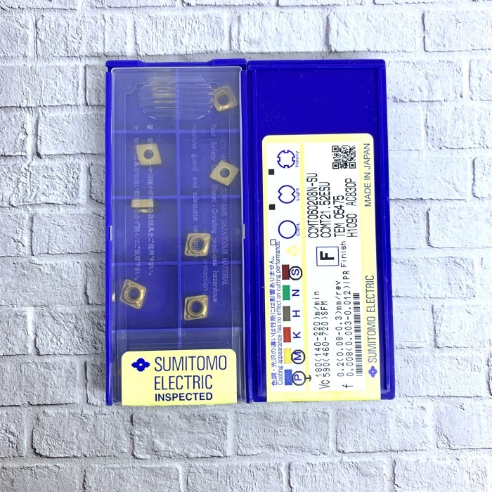 Jual Harga Diskon !! Insert Ccmt 060208 N-Su Acp830P Sumitomo Original Baru | Shopee Indonesia