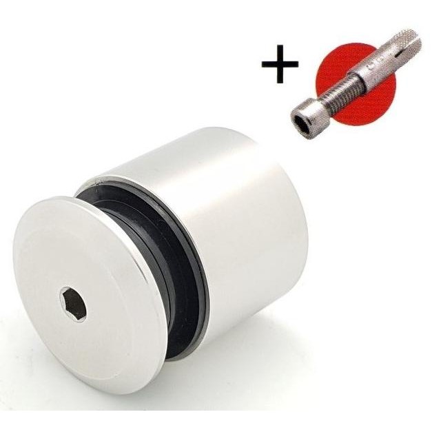 Jual [ Rd ] Konektor Partisi Kaca Tembok Glass Railing Connector Glass ...