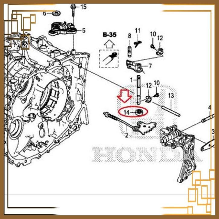 Jual [SMT] SEAL SIL OIL OLI TUAS TRANSMISI MATIC CRV FREED HRV MOBILIO ...