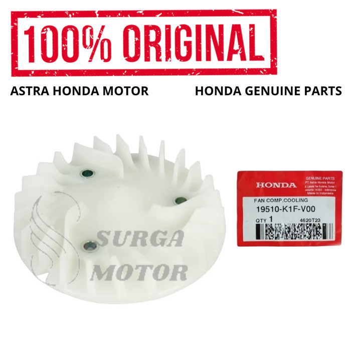 Jual Kipas Magnet Radiator Pcx 160 K1Z Adv Stylo Vario Original Honda Ahm 19510-K1F-V00 Fan Comp ...