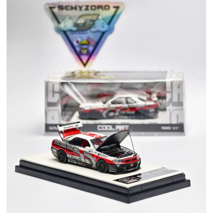 Jual Cool Art x Time Micro Nissan GT-R R34 Z-Tune Nismo Gran Turismo ...