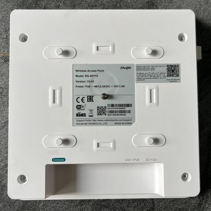 Jual RUIJIE Wireless Access Point RG-AP710 802.11ac Dual Band | Shopee ...