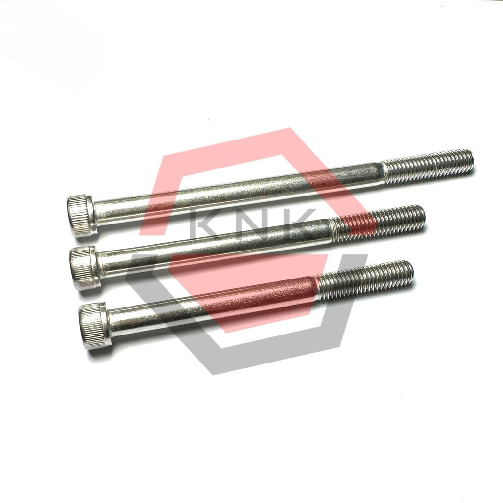 Jual BAUT L HALF DRAT M8x90 STAINLESS STEEL | Shopee Indonesia