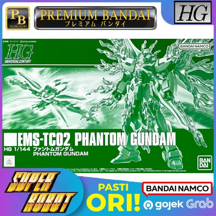 Jual HG EMS-TC02 Phantom Gundam - HGUC Crossbone P-BANDAI Limited | Shopee Indonesia