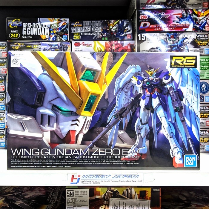 Jual RG Wing Gundam Zero Custom EW | Shopee Indonesia