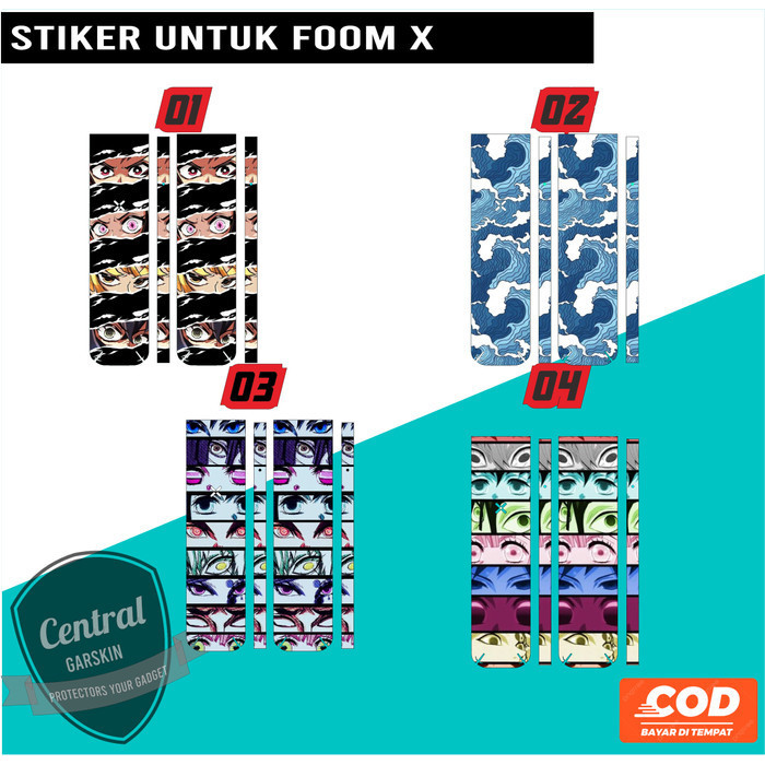 Jual *2Piece* Foom X 01 Garskin Stiker Casing Custom Bebas Dan Bayar ...