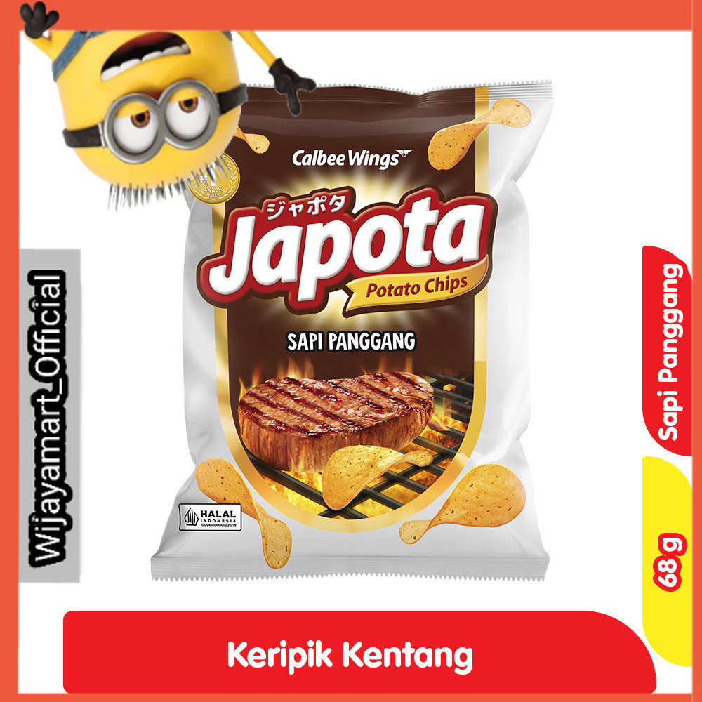 Jual Japota Keripik Kentang Sapi Panggang 68 g | Shopee Indonesia