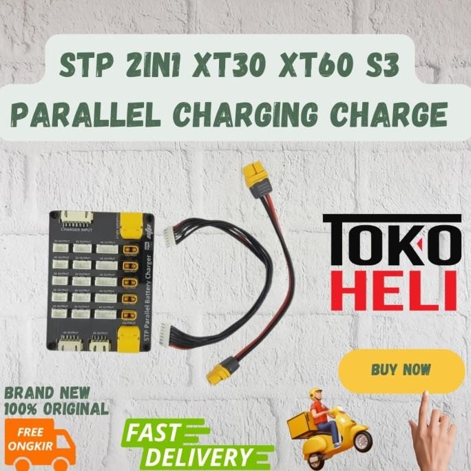Jual STP 2in1 XT30 XT60 S3 Parallel Charging Charge 2-4S Lipo Board ...
