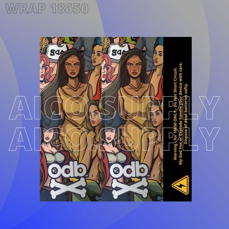 Jual Pesan Stiker Warp Skins Wrap Baterai 18650 Odb Untuk Melindungi ...