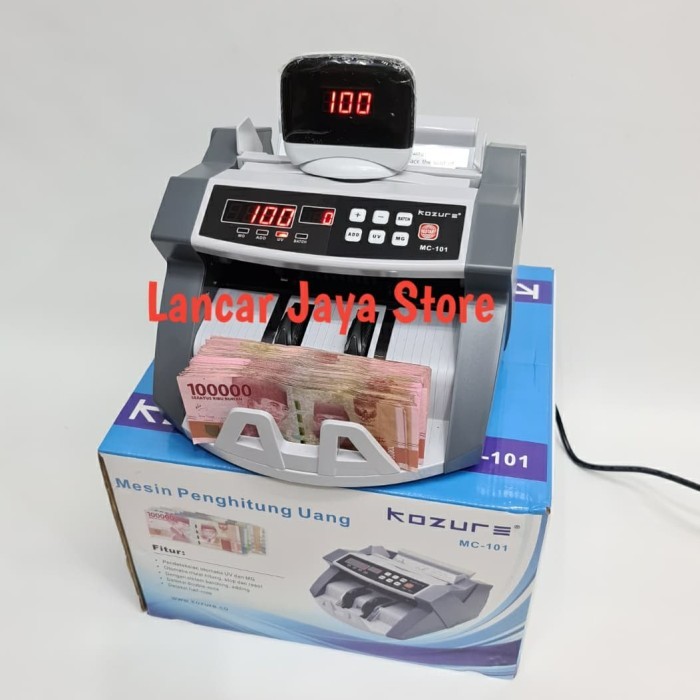 Jual Mesin Penghitung Uang Kozure Mc-101 Money Counter Kozure Terbaik ...
