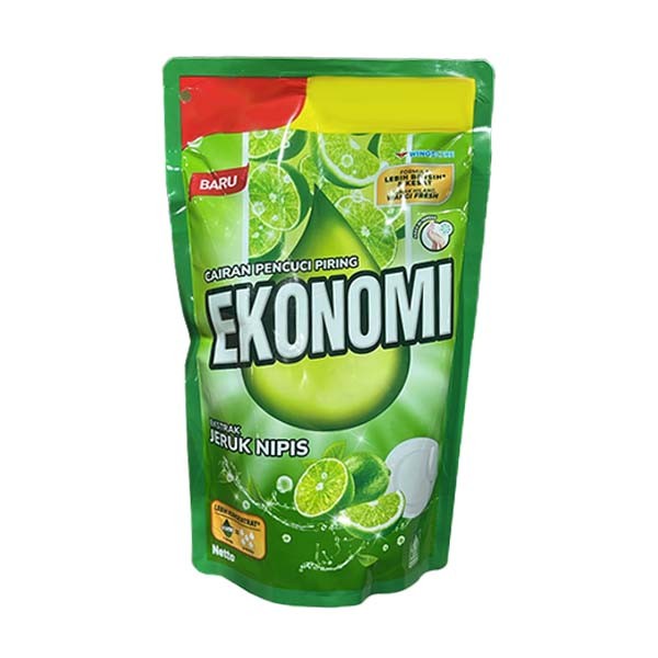 Jual EKONOMI POWER LIQUID JERUK NIPIS POUCH 235 ML | Shopee Indonesia
