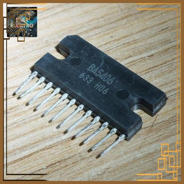 Jual [SRE] BA5406 Sip-11 BA 5406 Power Amplifier 12V 2x 5W IC Audio TV Stereo Class-AB ROHM ...
