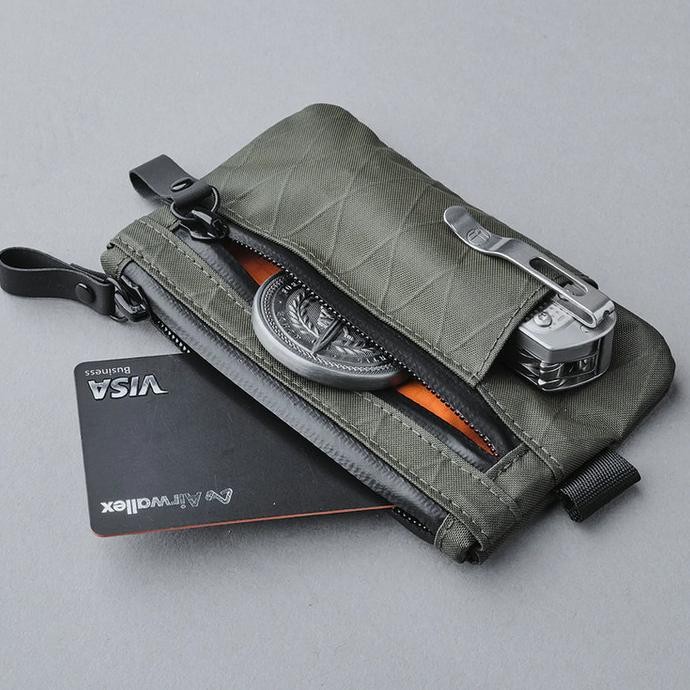 Jual Alpaka Zip Pouch Pro (Dompet Untuk Kartu Kredit, Uang Kertas ...