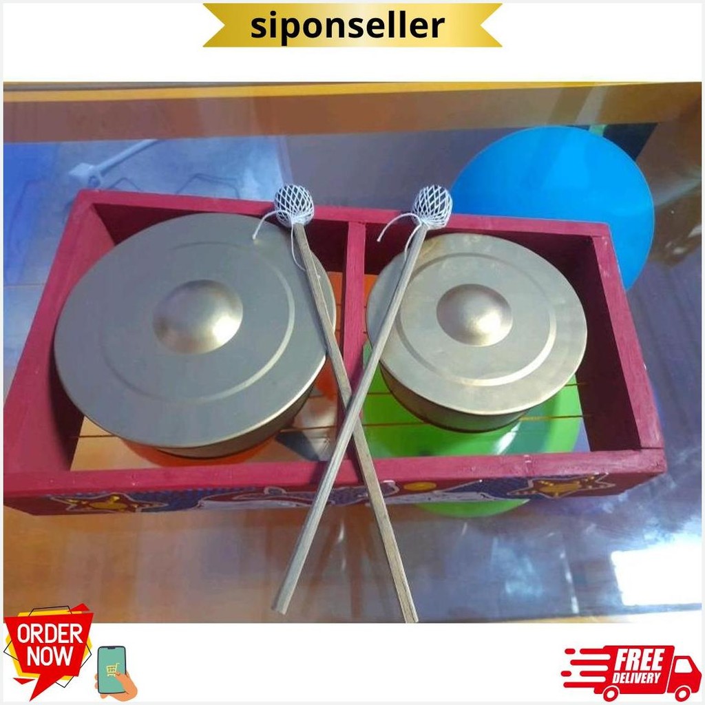 Jual Kenong Bonang Kenong Ning Nong Gong Gamelan Mainan Alat Musik ...