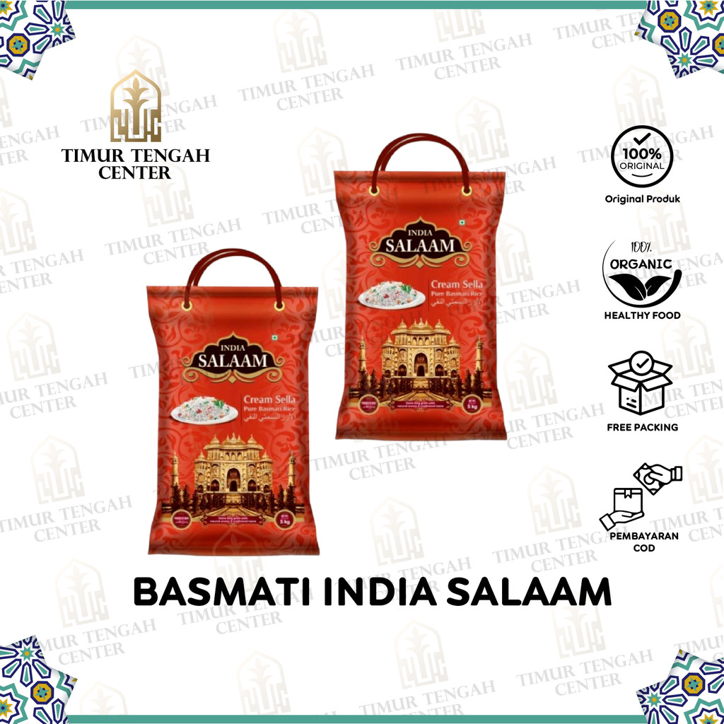 Jual INDIA SALAAM Pure Basmati Rice Premium 20 kg | Shopee Indonesia