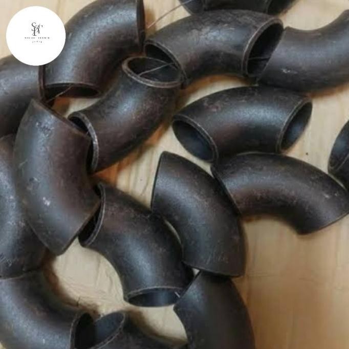 Jual ELBOW LAS BESI 90 DERAJAT 8" INCH CARBON STEEL SCH40 / SCH 40 ...