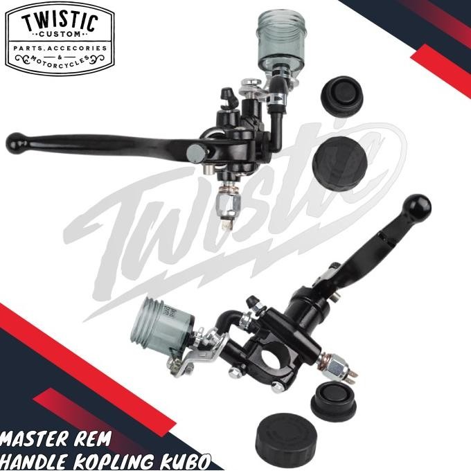 Jual Master Rem Handle Kopling Hidrolik Hydraulic Kanan Kiri Kubo Motor ...
