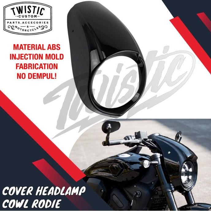 Jual Cover Headlamp Cowl Fairing Batok Lampu Depan Visor Tameng ...