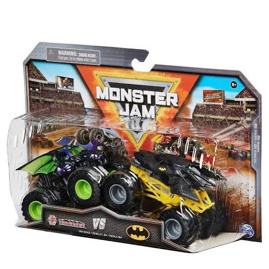 Jual Mainan Monster Jam 1:64 2-Pack Bakugan Dragonoid VS Batman 2022 ...