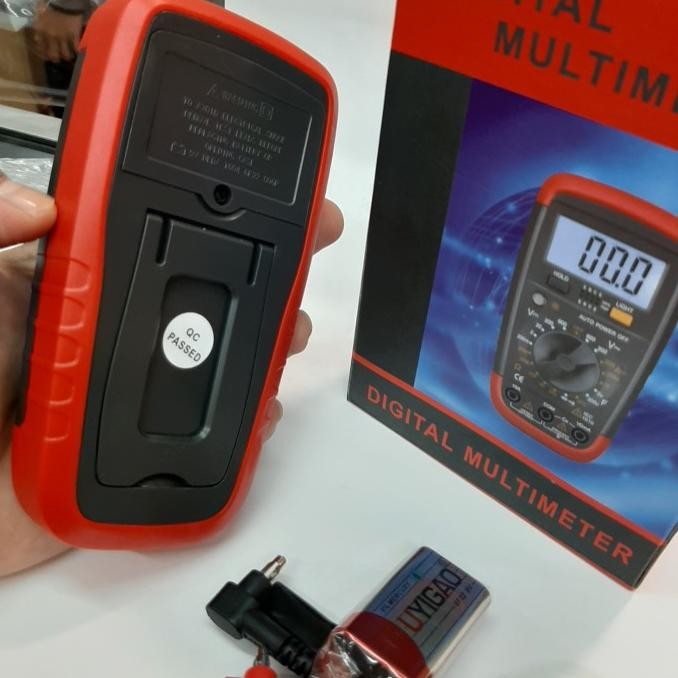 Jual Hits!! Digital Multimeter Testing Capasitor Kapasitor Ac Alat Ukur ...