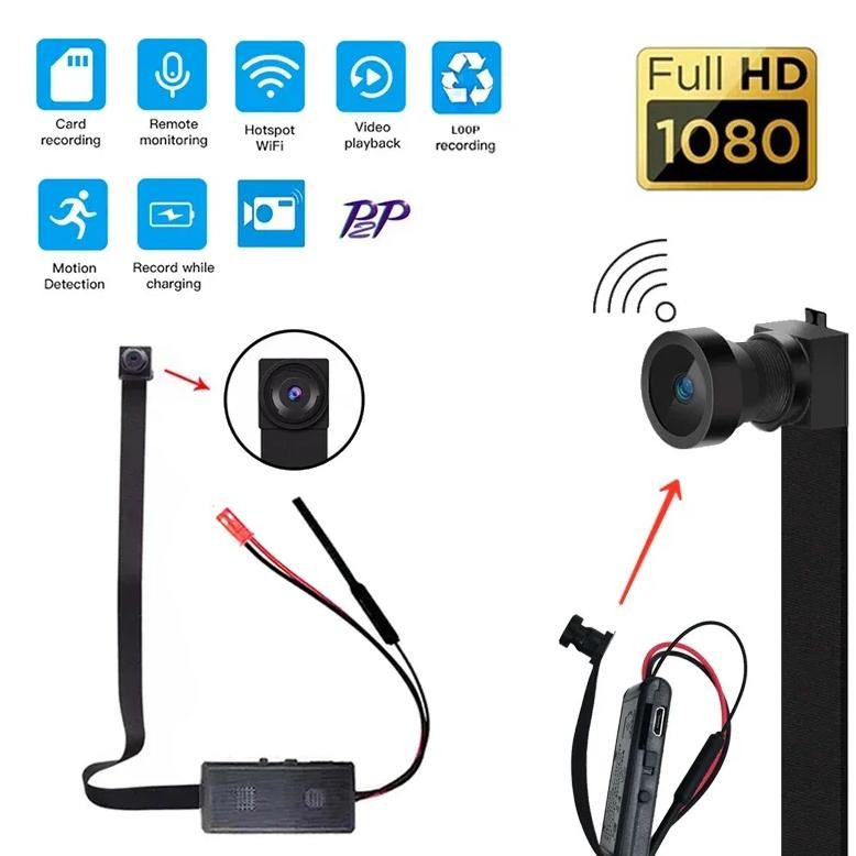 Jual WIFI CAMERA DIY PORTABLE MINI CAMARA ESPIA WIFI 4K MICRO CAMCORDER ...