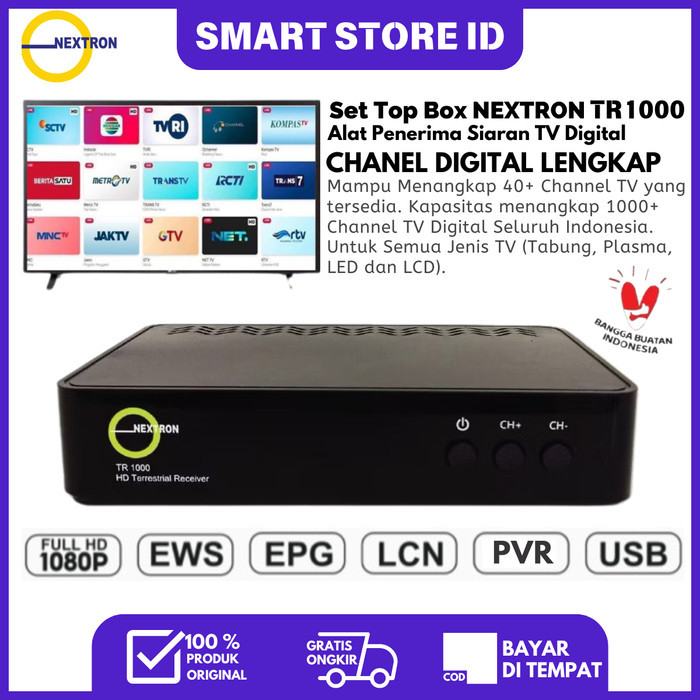 Jual SET TOP BOX DVB-T2 PENERIMA SIARAN TV DIGITAL BISA WIFI YOUTUBE ...