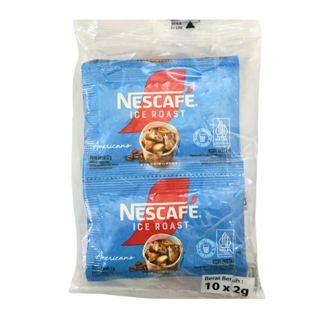 Jual S20103 NESCAFE ICE ROAST KOPI INSTANT 10X2GR PACK MAJU BERSAMA ...