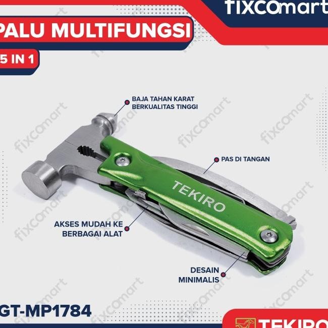 Jual Tekiro Palu Multifungsi 15 In 1 | Shopee Indonesia