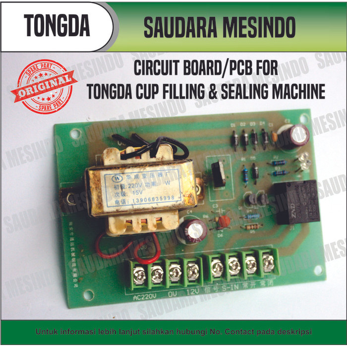Jual Pcb / Circuit Board For Tongda Filling & Sealing Machine | Shopee ...