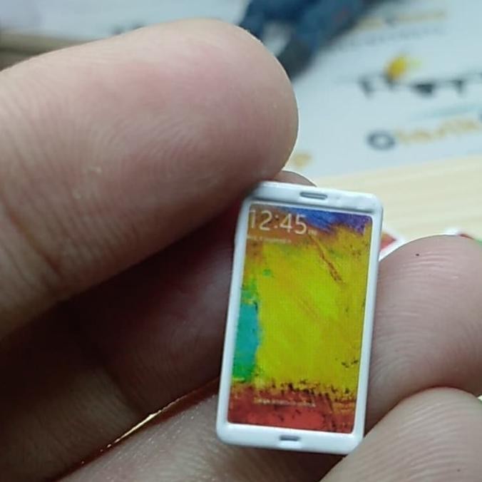 Jual miniatur HP handphone skala 1/6 dan 1/12 untuk hot toys Shf ...